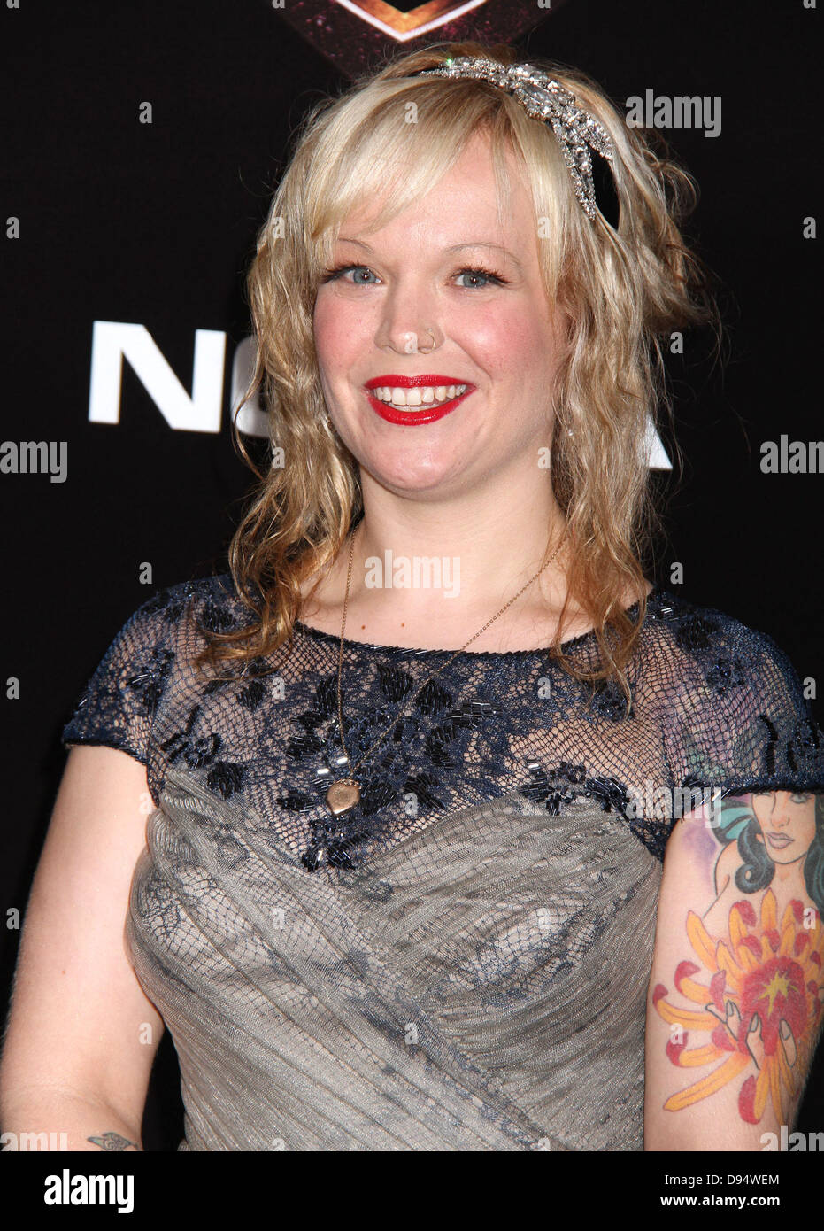 New York, New York, USA. 10th June, 2013. Singer ALLISON CROWE attends ...
