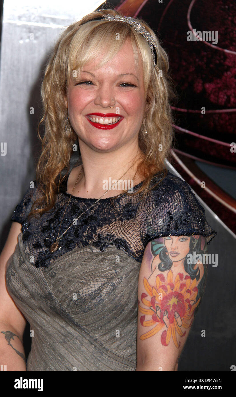 New York, New York, USA. 10th June, 2013. Singer ALLISON CROWE attends ...