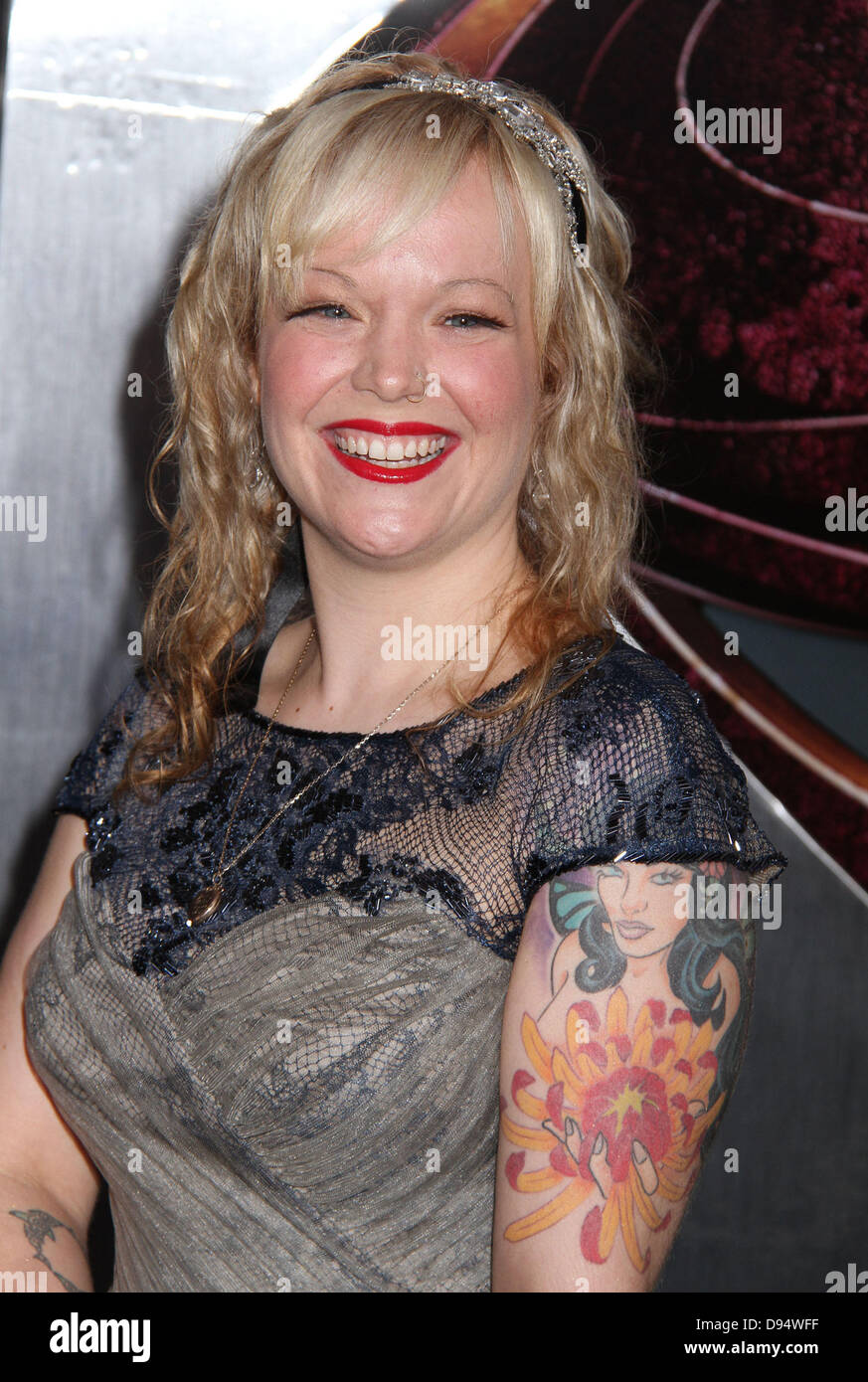New York, New York, USA. 10th June, 2013. Singer ALLISON CROWE attends ...