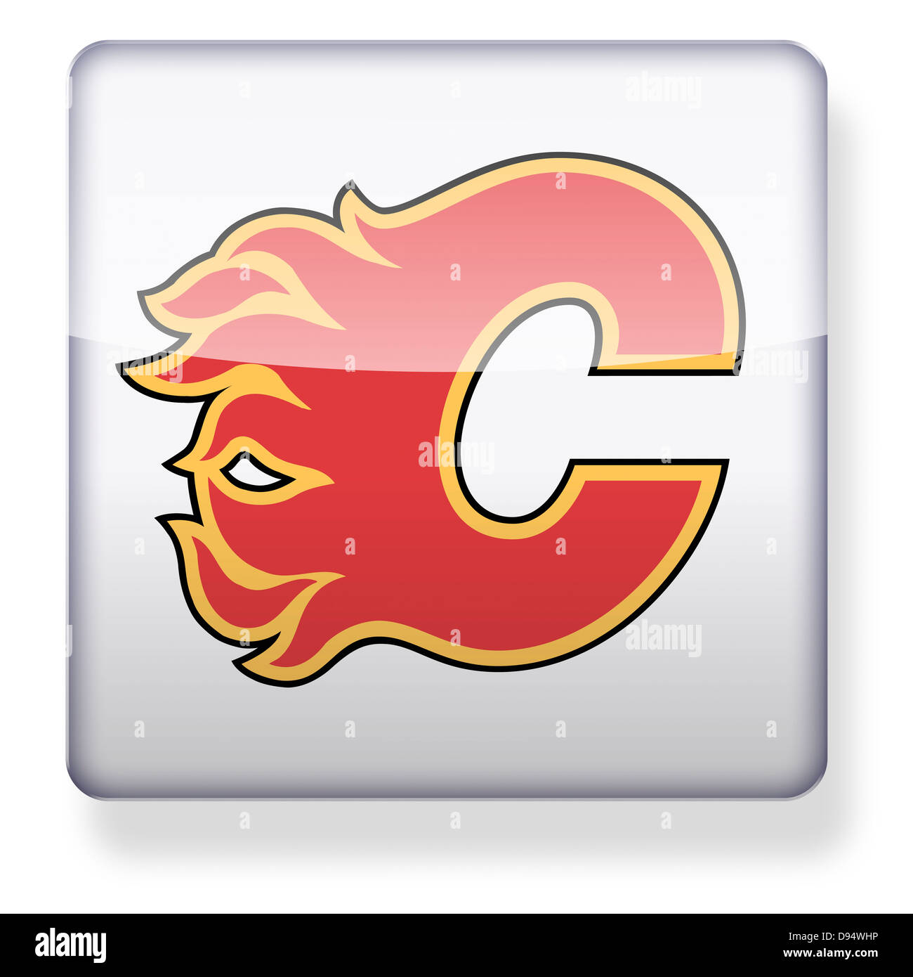 Calgary Flames Logo High Resolution Stock Photography and Images - Alamy