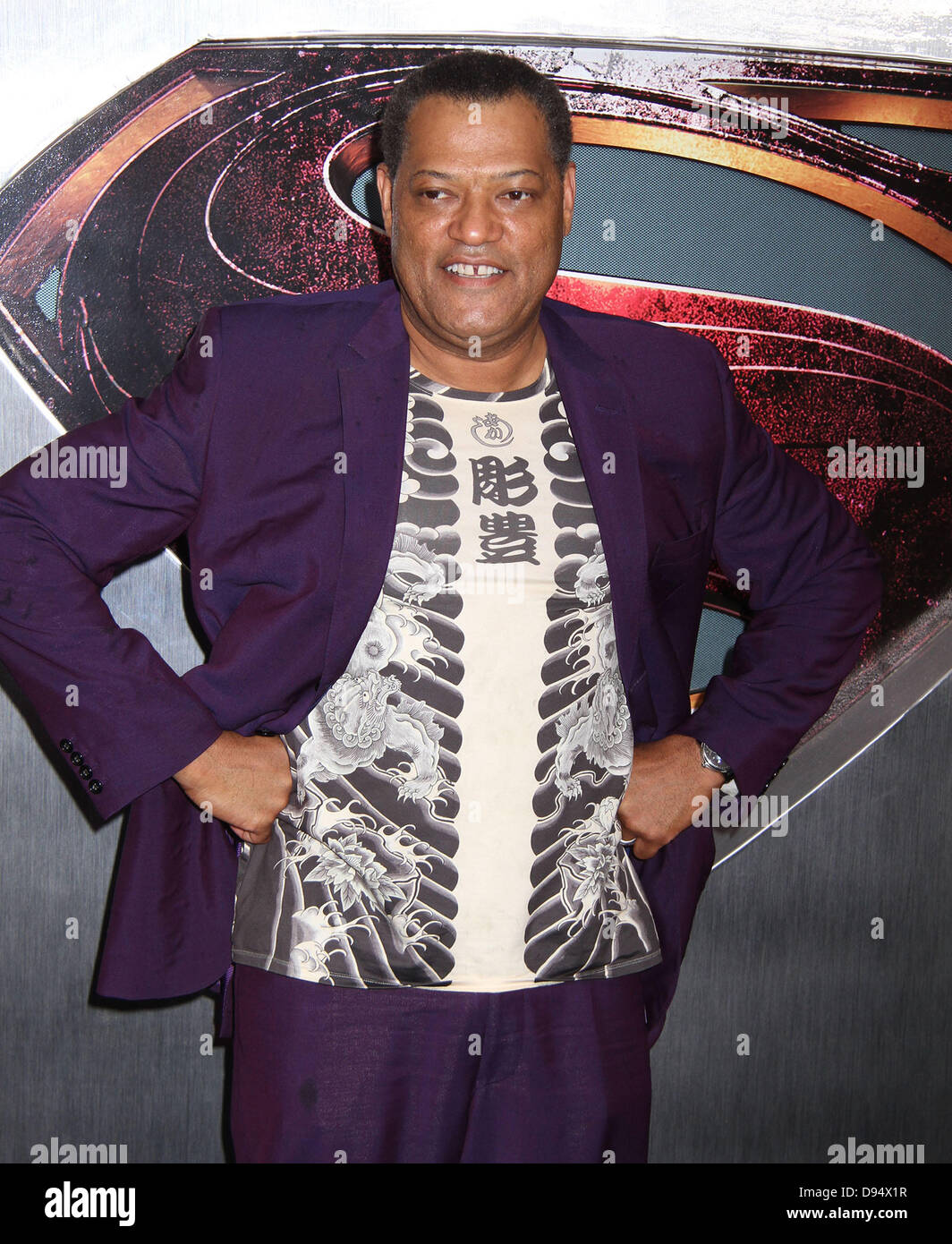 New York, New York, USA. 10th June, 2013. Actor LAURENCE FISHBURNE ...