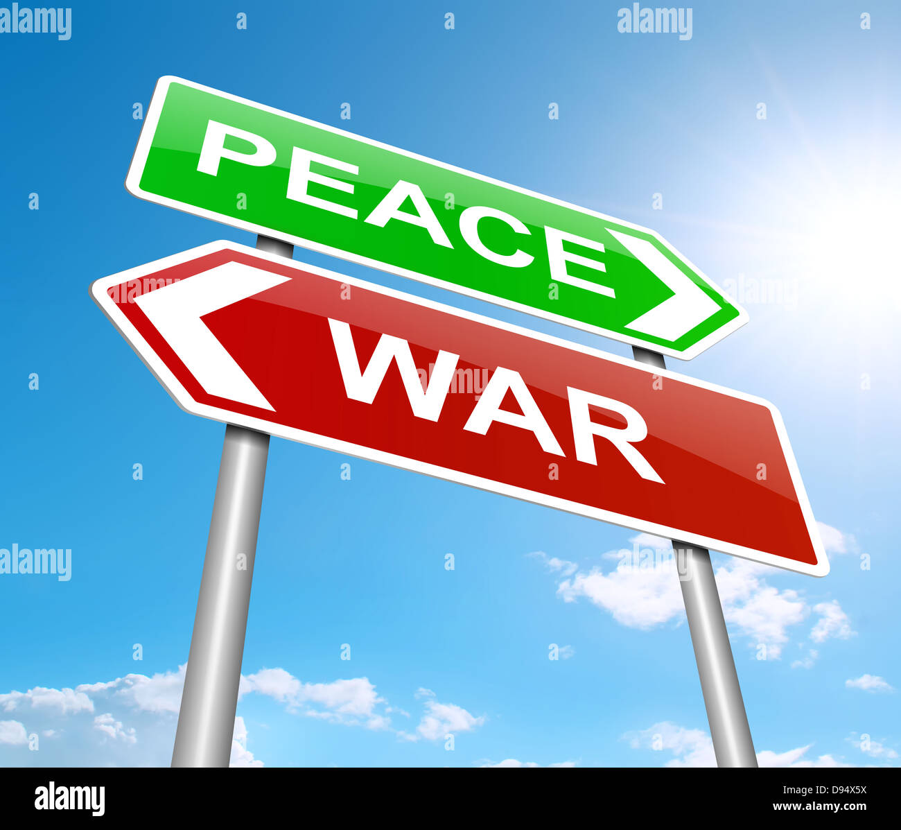 War or peace Stock Photo - Alamy