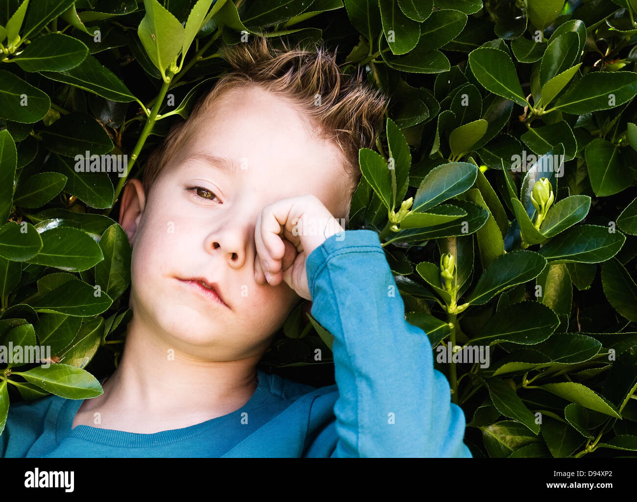 Sleepy boy hi-res stock photography and images - Alamy