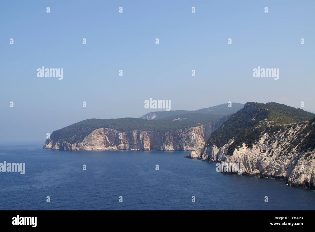 View from Lighthouse, Cape Ducato, Lefkada, Ionian Island, Greece Stock ...