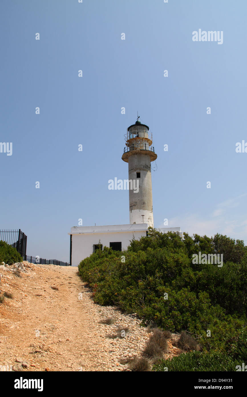 Lefkada island lighthouse greece hi-res stock photography and images ...