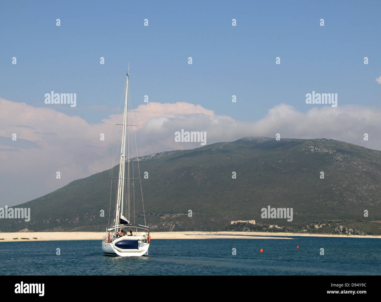 Lefkada boat hi-res stock photography and images - Alamy