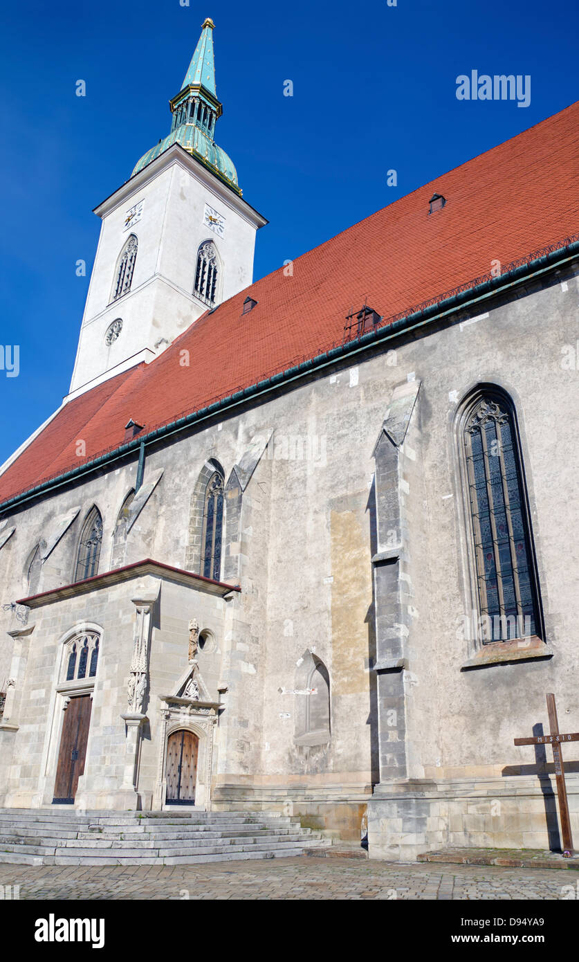 The st. Martin cathedral in Bratislava, Slovakia Stock Photo - Alamy