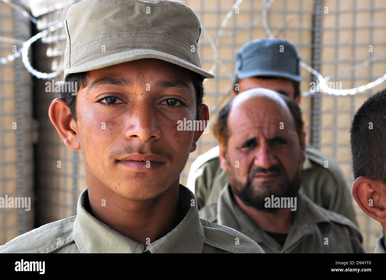 Afghan Local Police recruits during training at the regional ALP ...