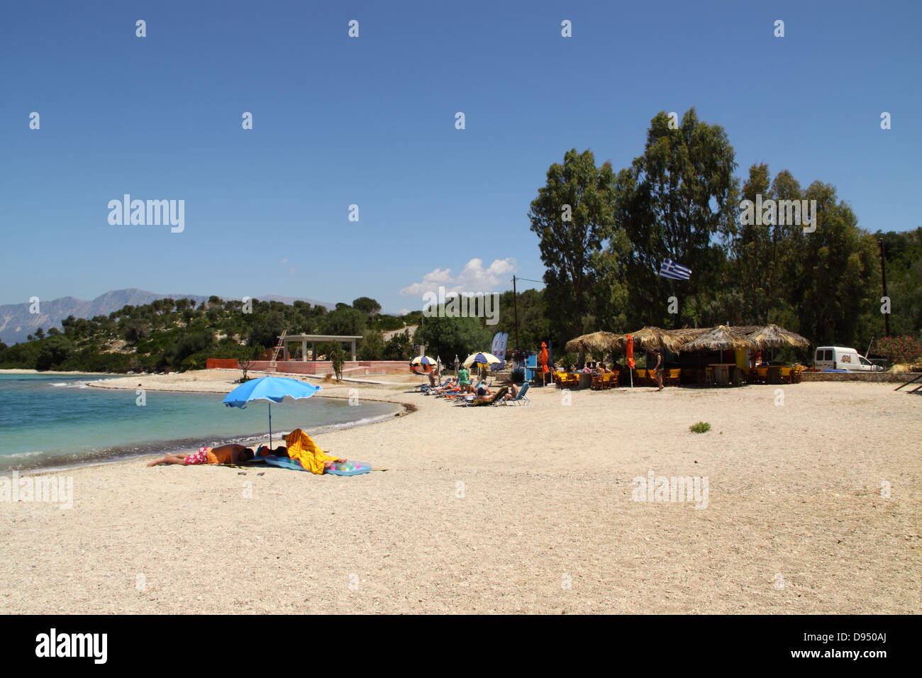 Fanari Beach, Meganisi, Lefkada, Ionian Island, Greece Stock Photo - Alamy