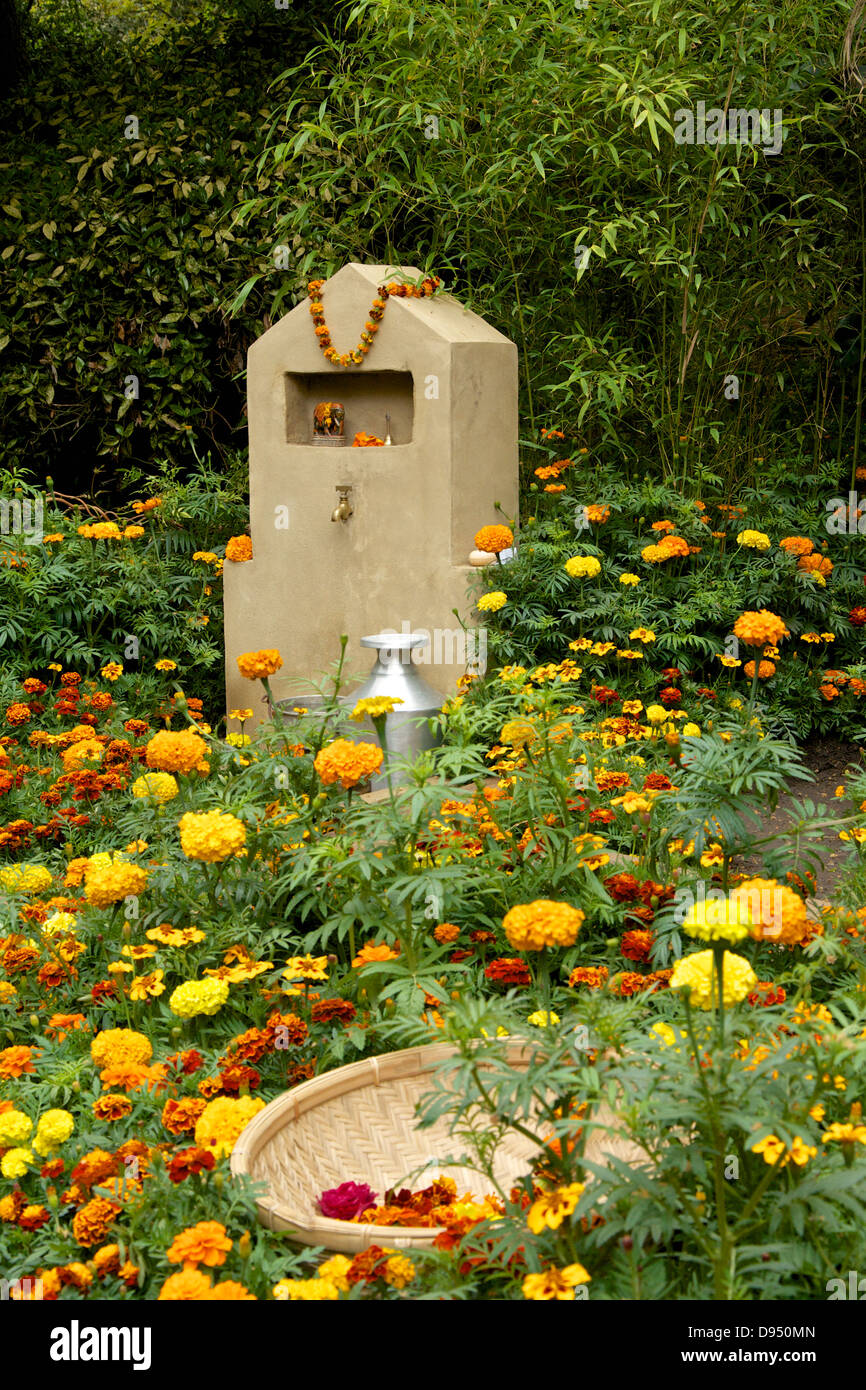The tap stand in the Herbert Smith Freehills Garden for WaterAid at RHS ...