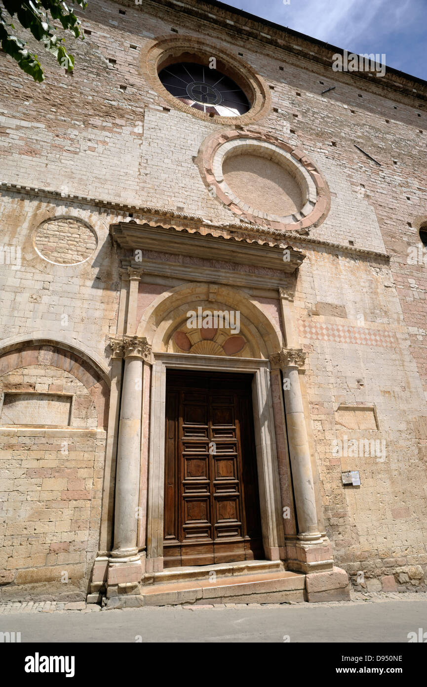Italy, Umbria, Spello, church of San Lorenzo Stock Photo - Alamy