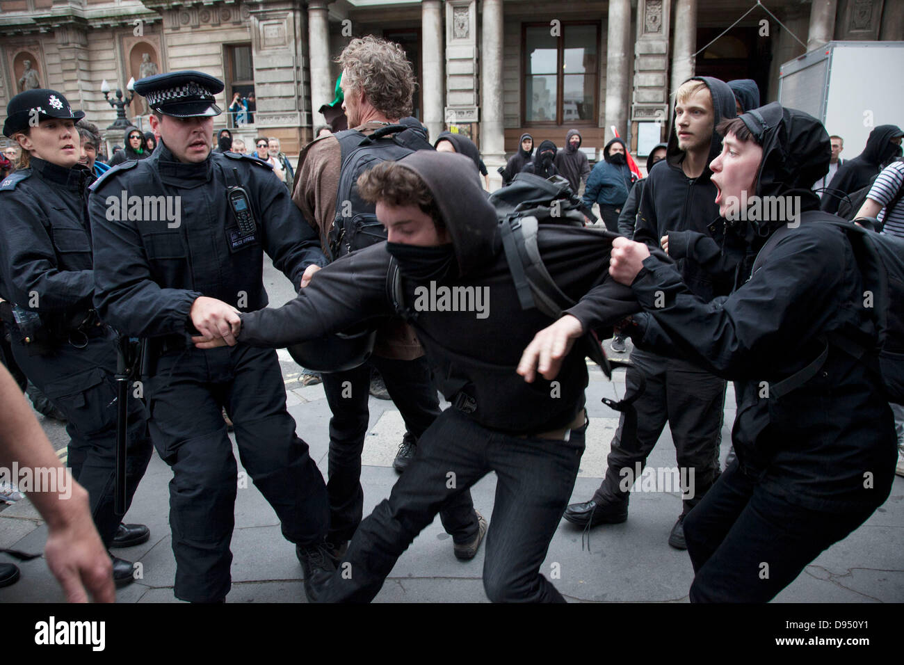British police arrest hi-res stock photography and images - Alamy