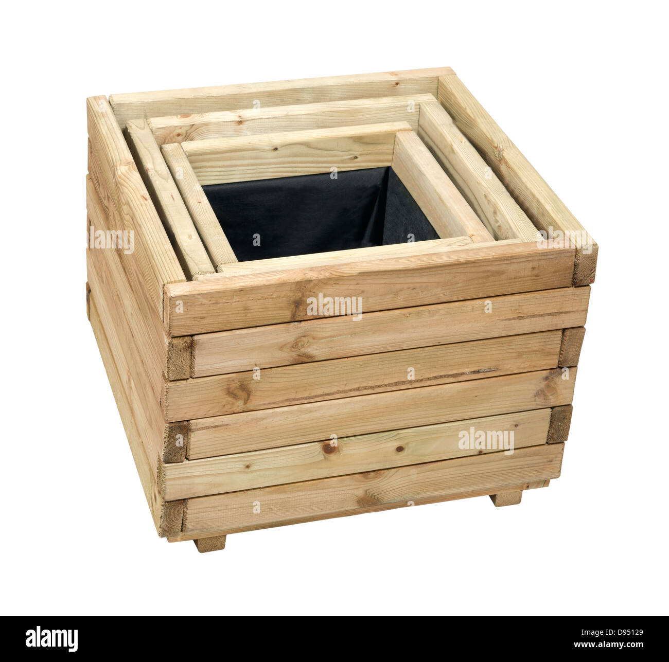 Solid wooden boxes hi-res stock photography and images - Alamy