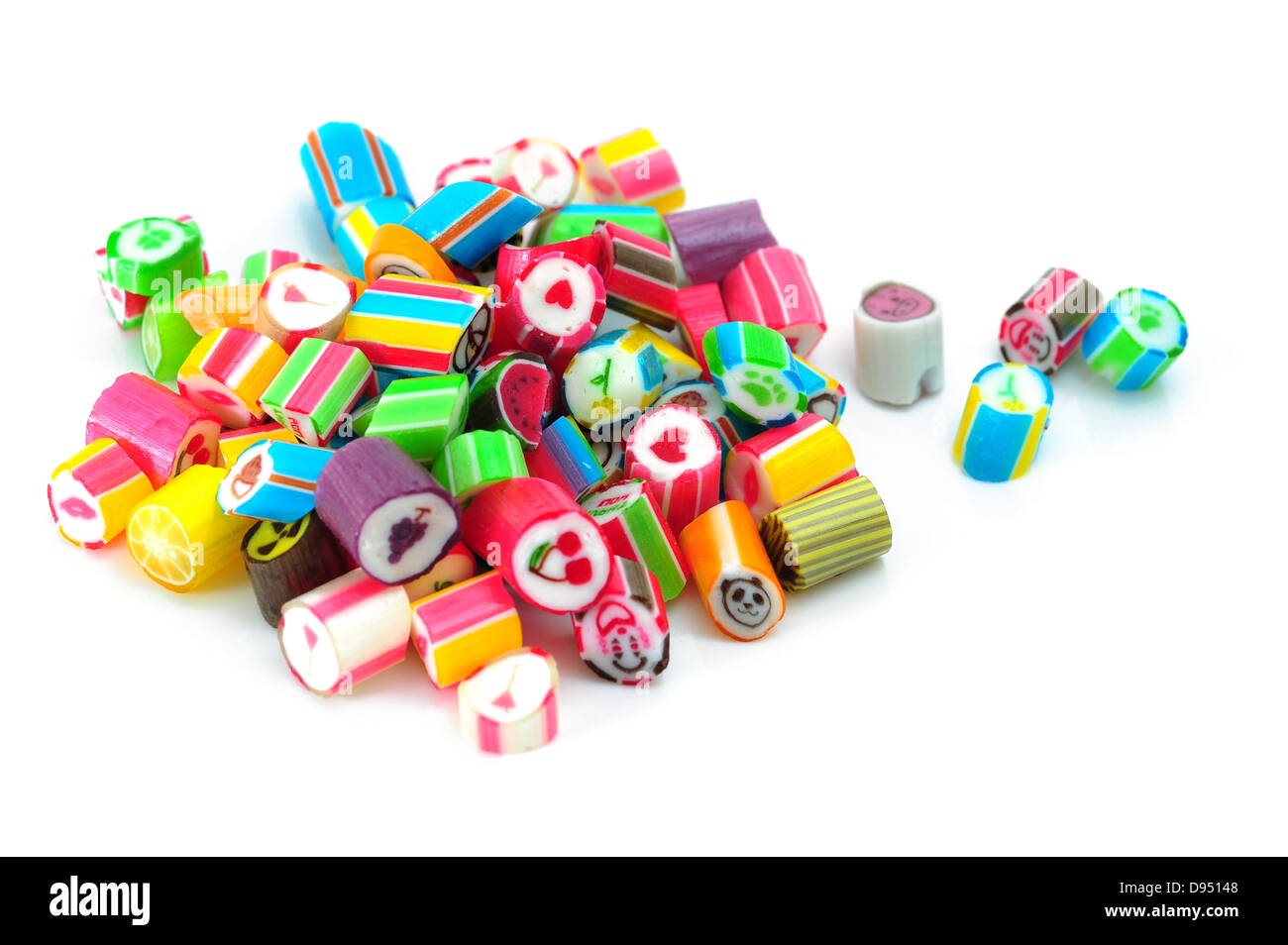 Candy colored Cut Out Stock Images & Pictures - Alamy