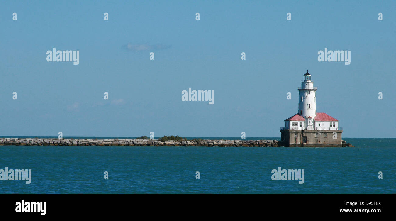 White lighthouse red roof hi-res stock photography and images - Alamy