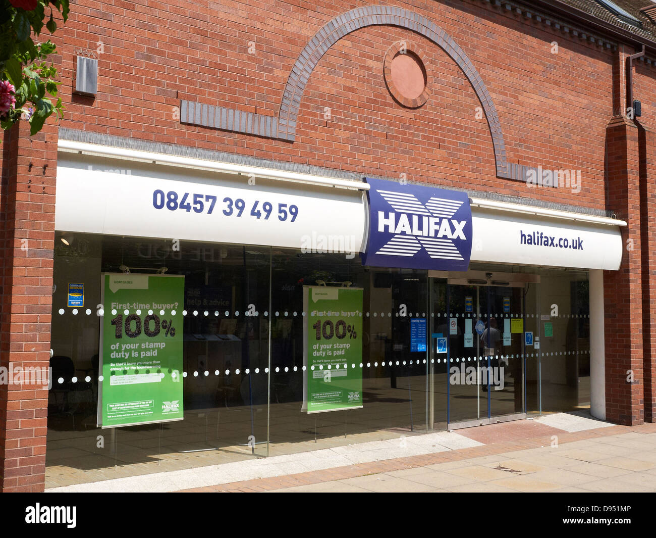 Halifax building society logo hi-res stock photography and images - Alamy