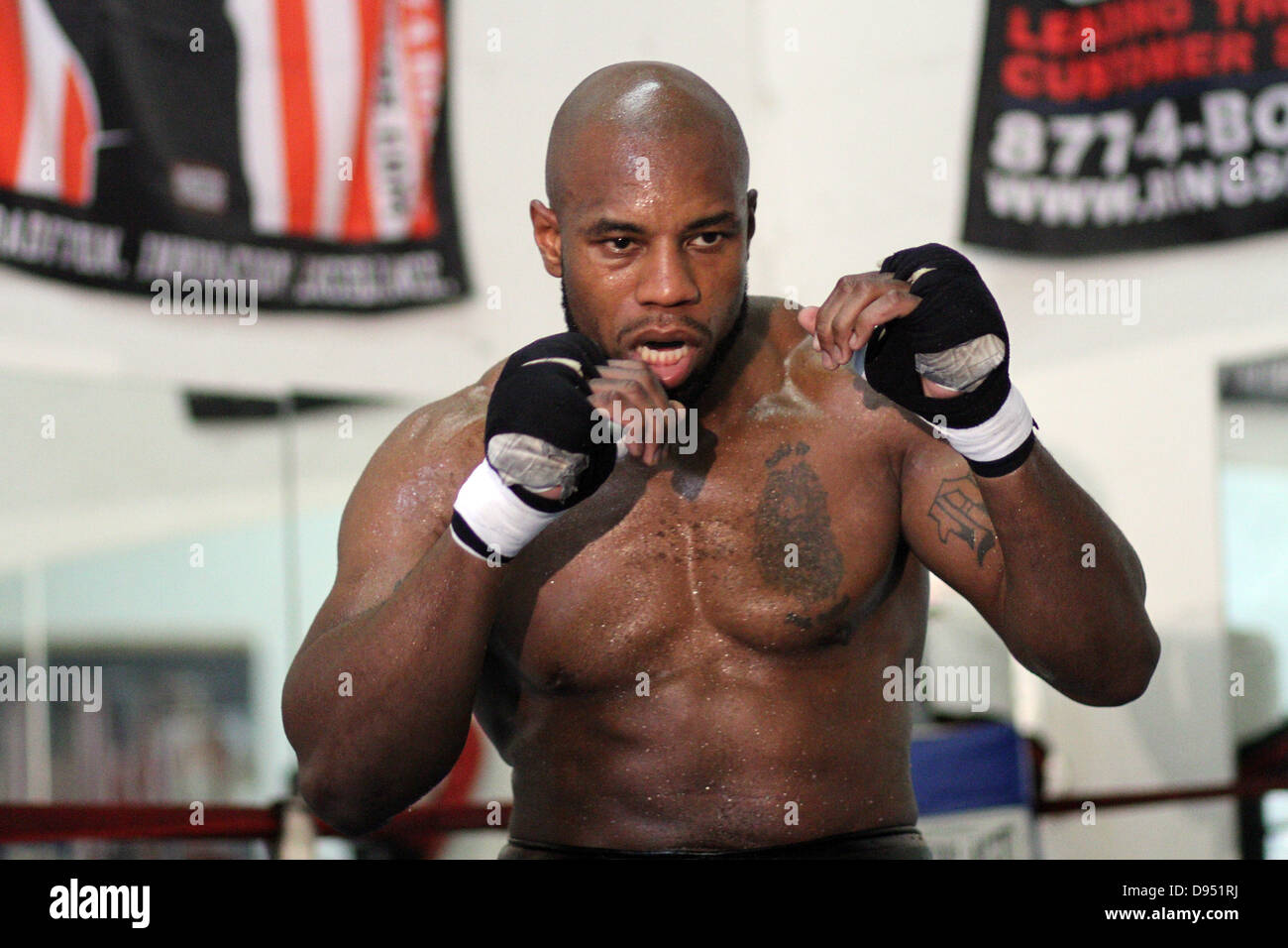 June 11, 2013 - June 11, 2013: Heavyweight boxer Seth ''Mayhem ...