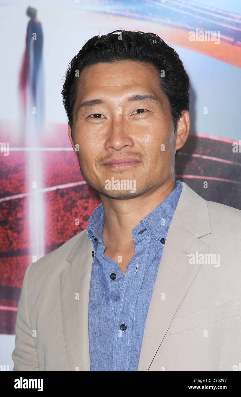 New York, USA. 10th June 2013. Daniel Dae Kim at arrivals for MAN OF ...