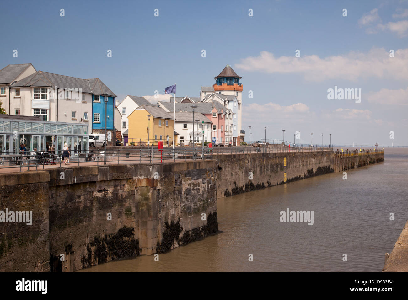 Portishead Quays Marina, Portishead, Somerset, England, UK Stock Photo ...