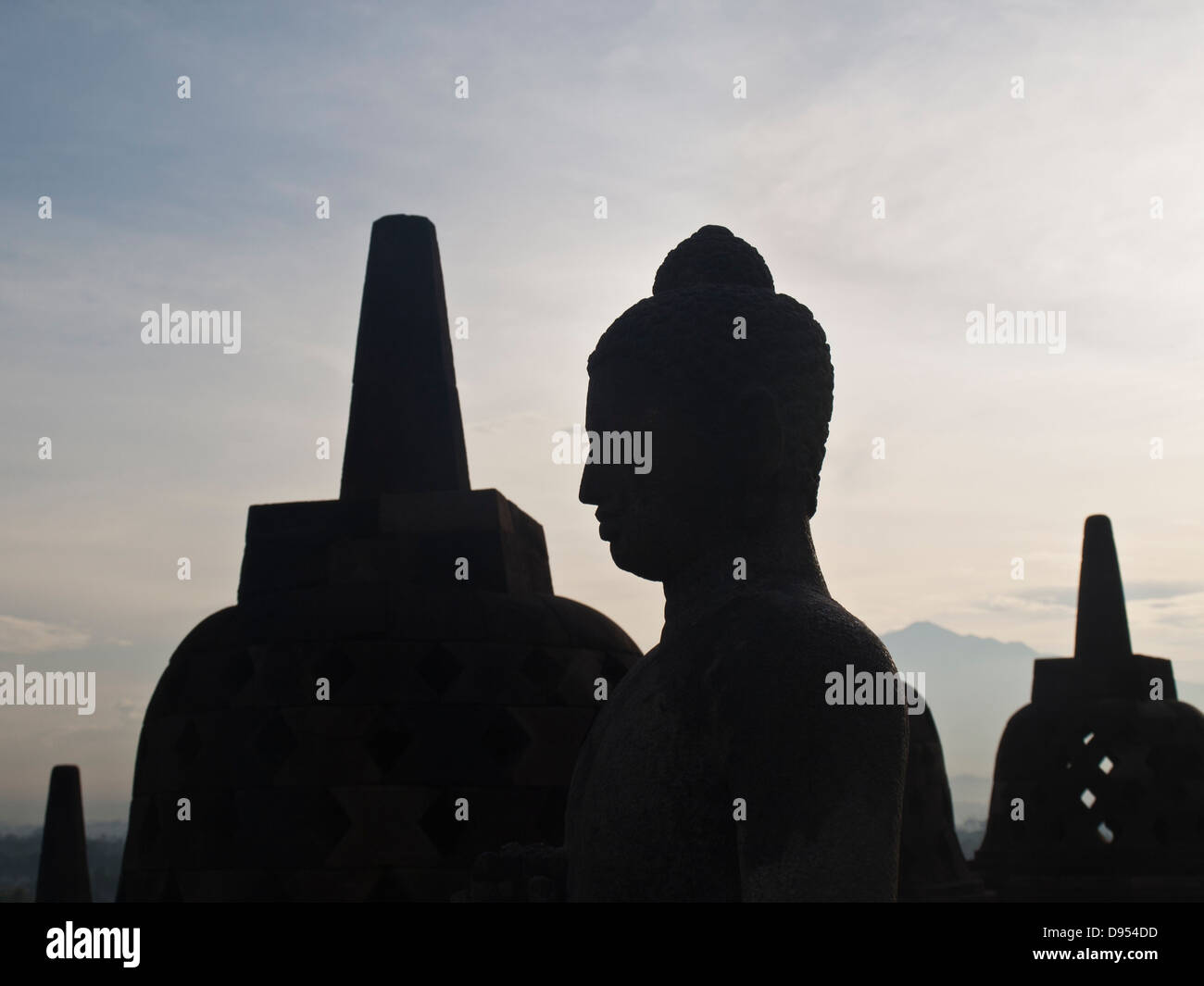 Buddha silhouette hi-res stock photography and images - Alamy