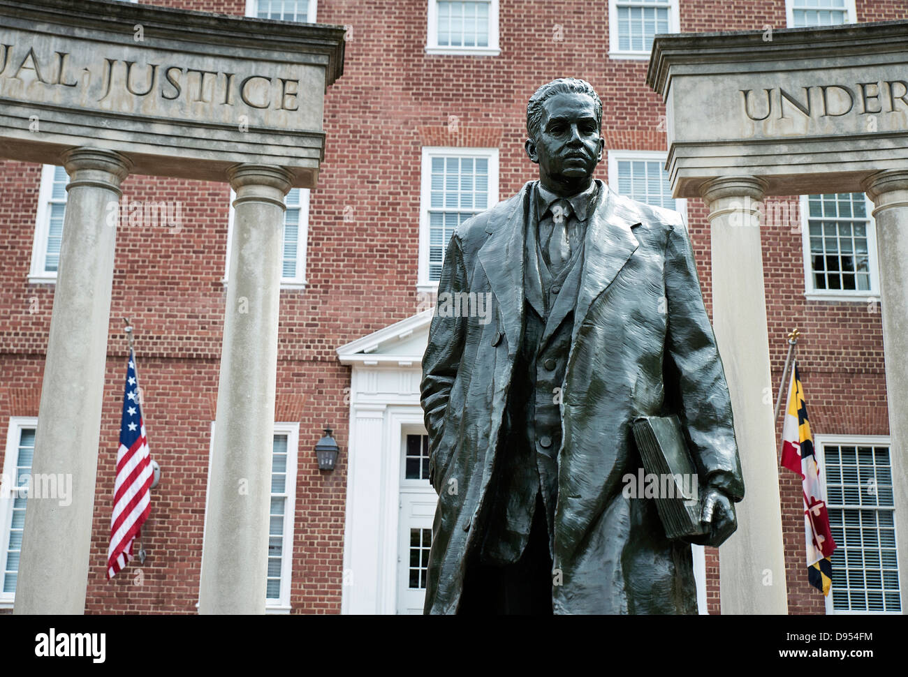Supreme court justice Thurgood Marshall sculpture Annapolis, Maryland ...
