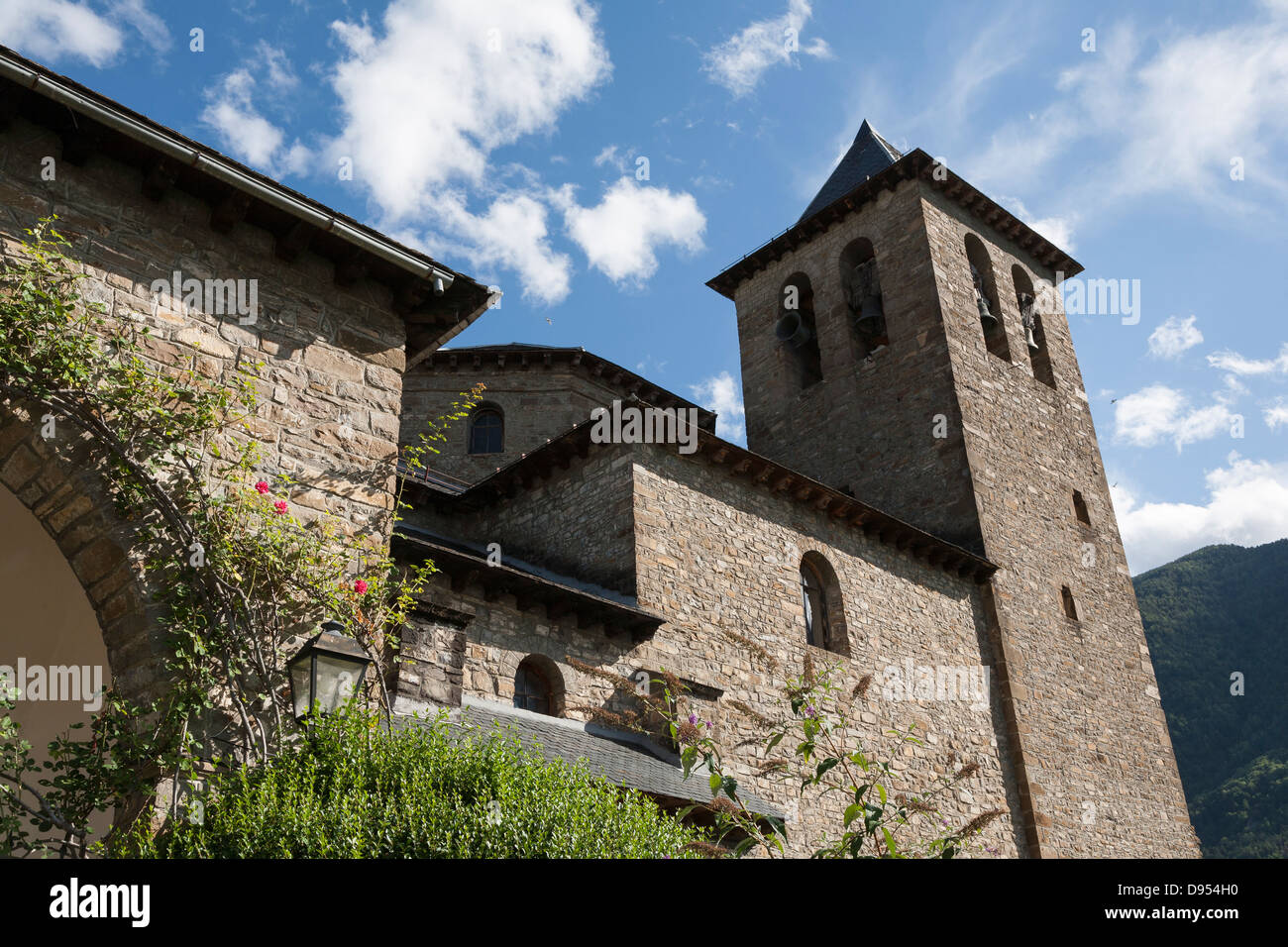 Parish Church of Torla - Huesca, Aragon, Spain Stock Photo - Alamy