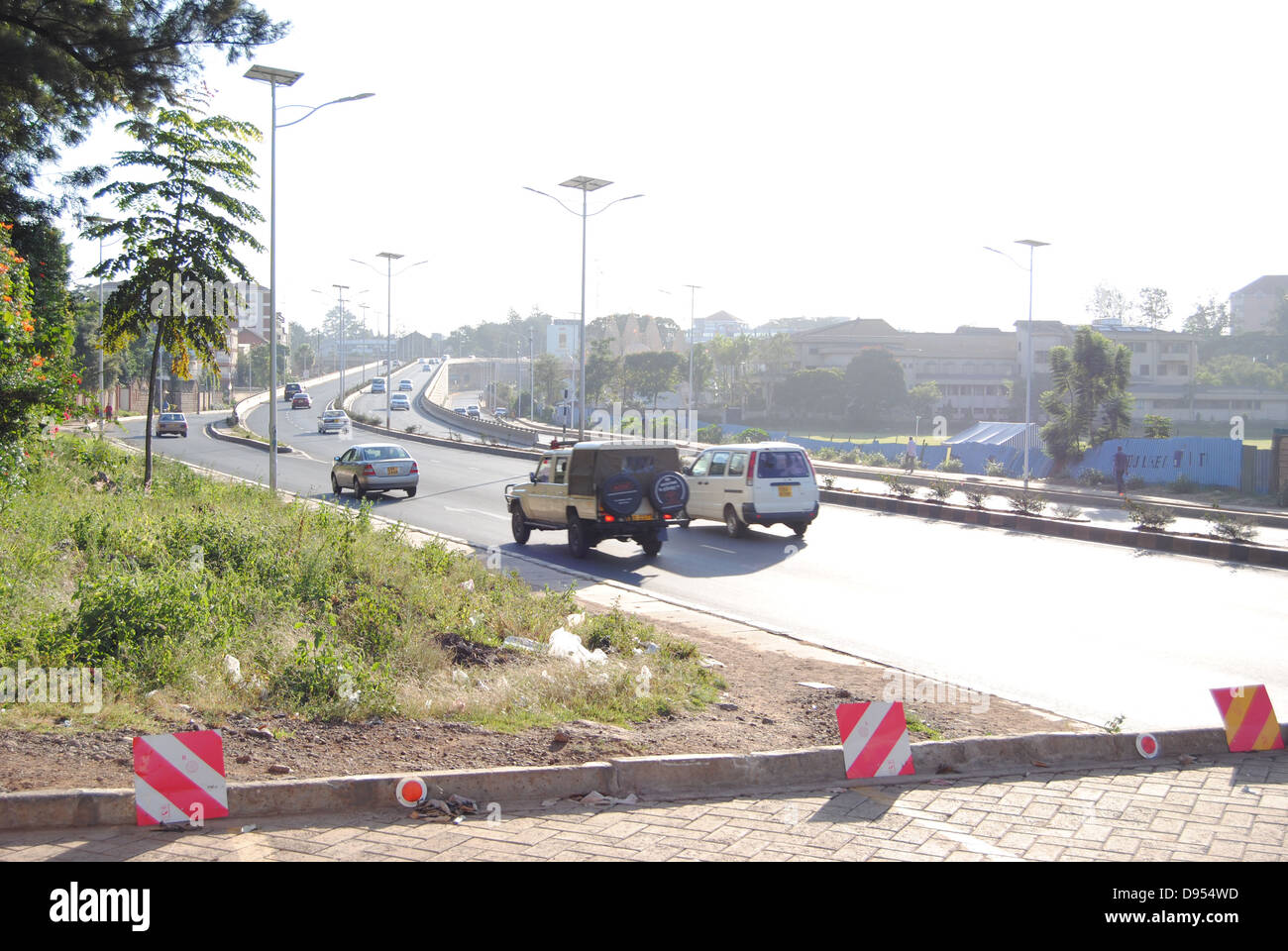 Newly built road in Nairobi Kenya Stock Photo - Alamy