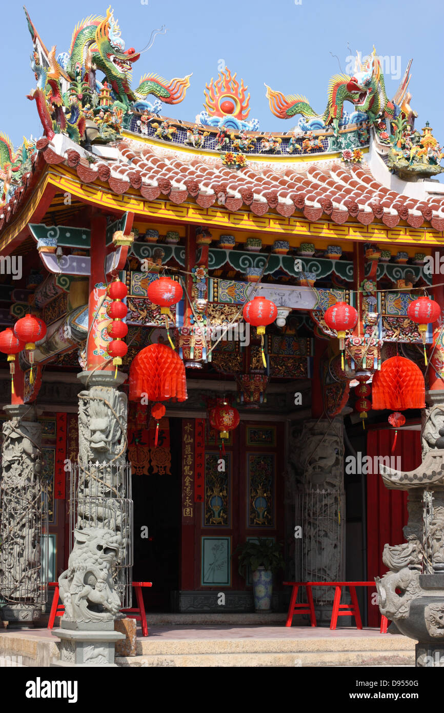Taoist temple, Jincheng, Kinmen County, Taiwan Stock Photo - Alamy