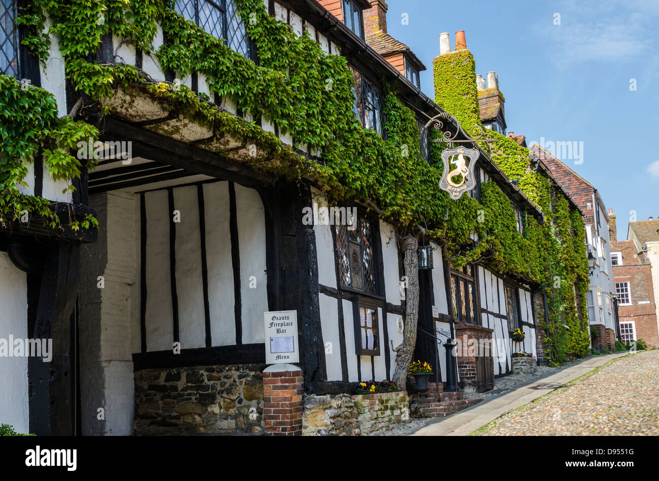 The Mermaid Inn, Rye, Sussex Stock Photo - Alamy