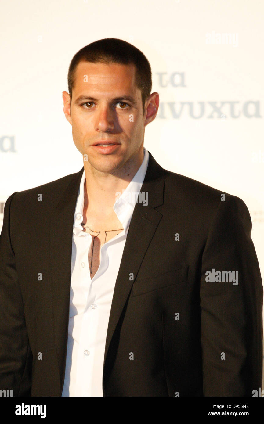 Athens, Greece. 11th June, 2013. PARIS LATSIS attends the premiere of ...