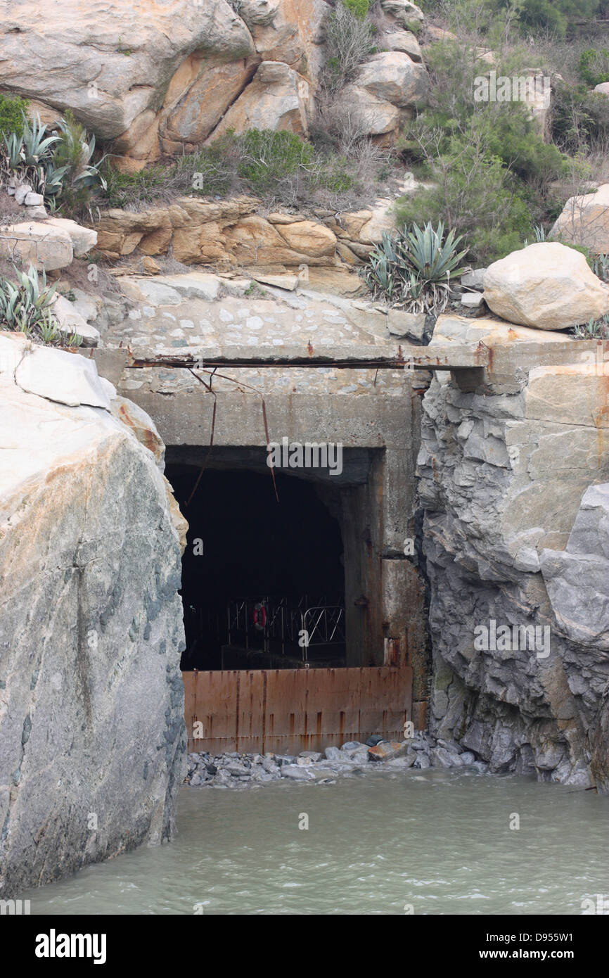 Jhaishan Tunnel, Kinmen National Park, Kinmen County Taiwan Stock Photo ...