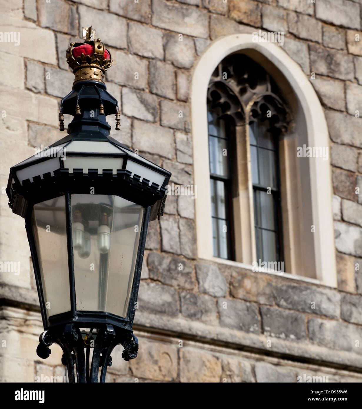 street light Windsor Castle, Berkshire, UK Stock Photo - Alamy