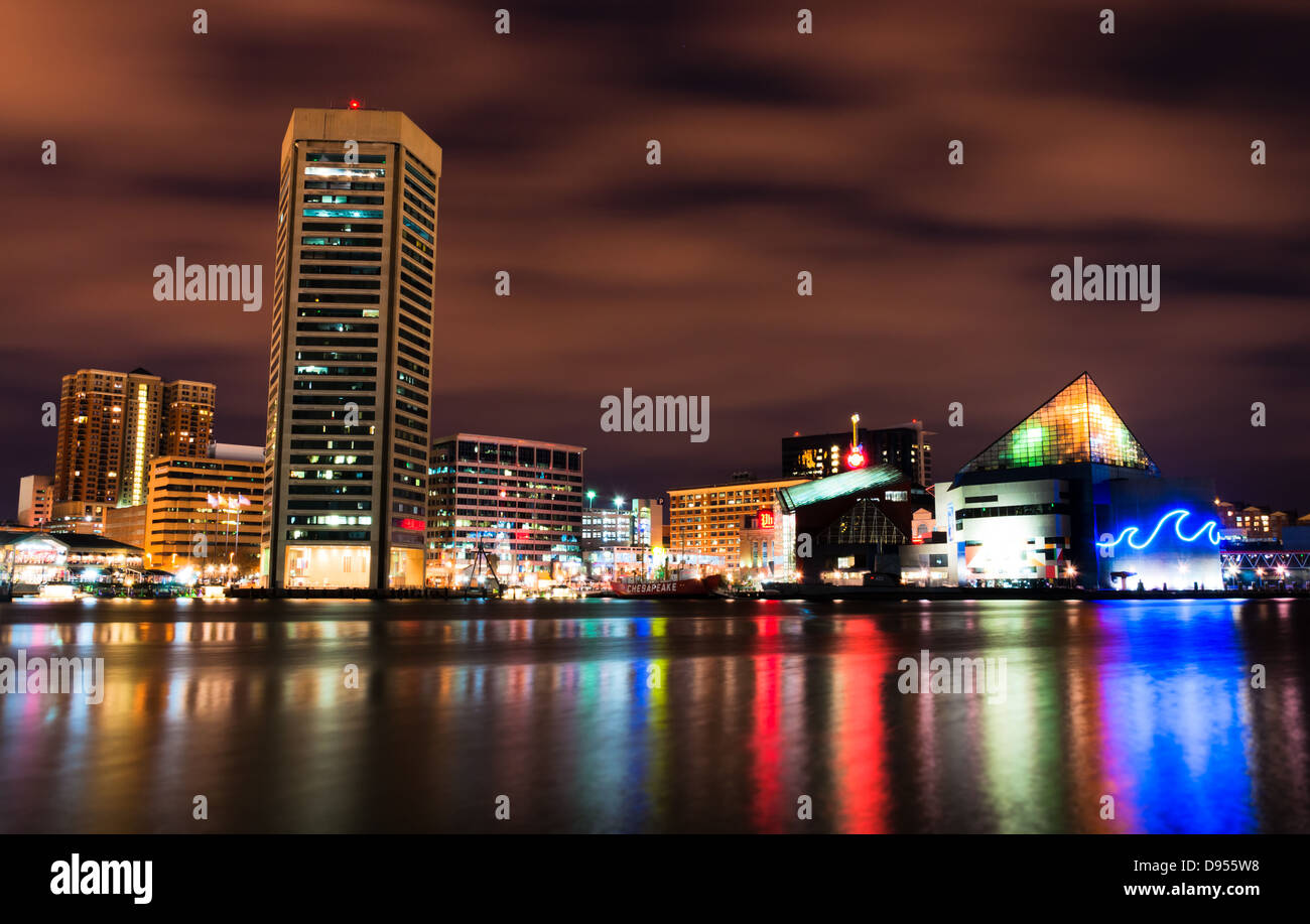 Baltimore city skyline hi-res stock photography and images - Alamy