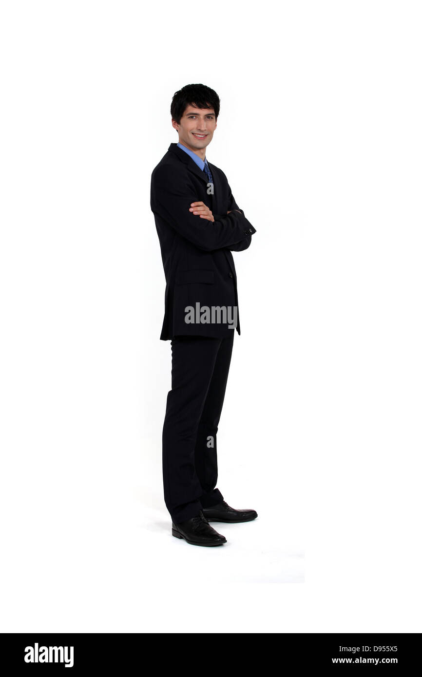 Crossed armed Cut Out Stock Images & Pictures - Alamy