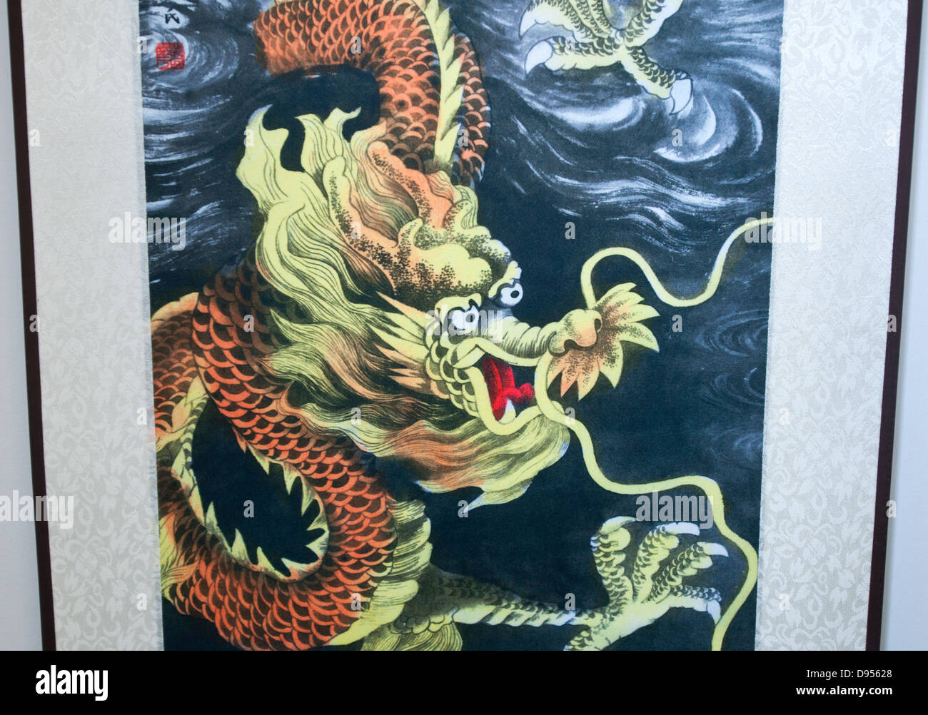 Traditional chinese art in small atelier of young artist in Beijing ...