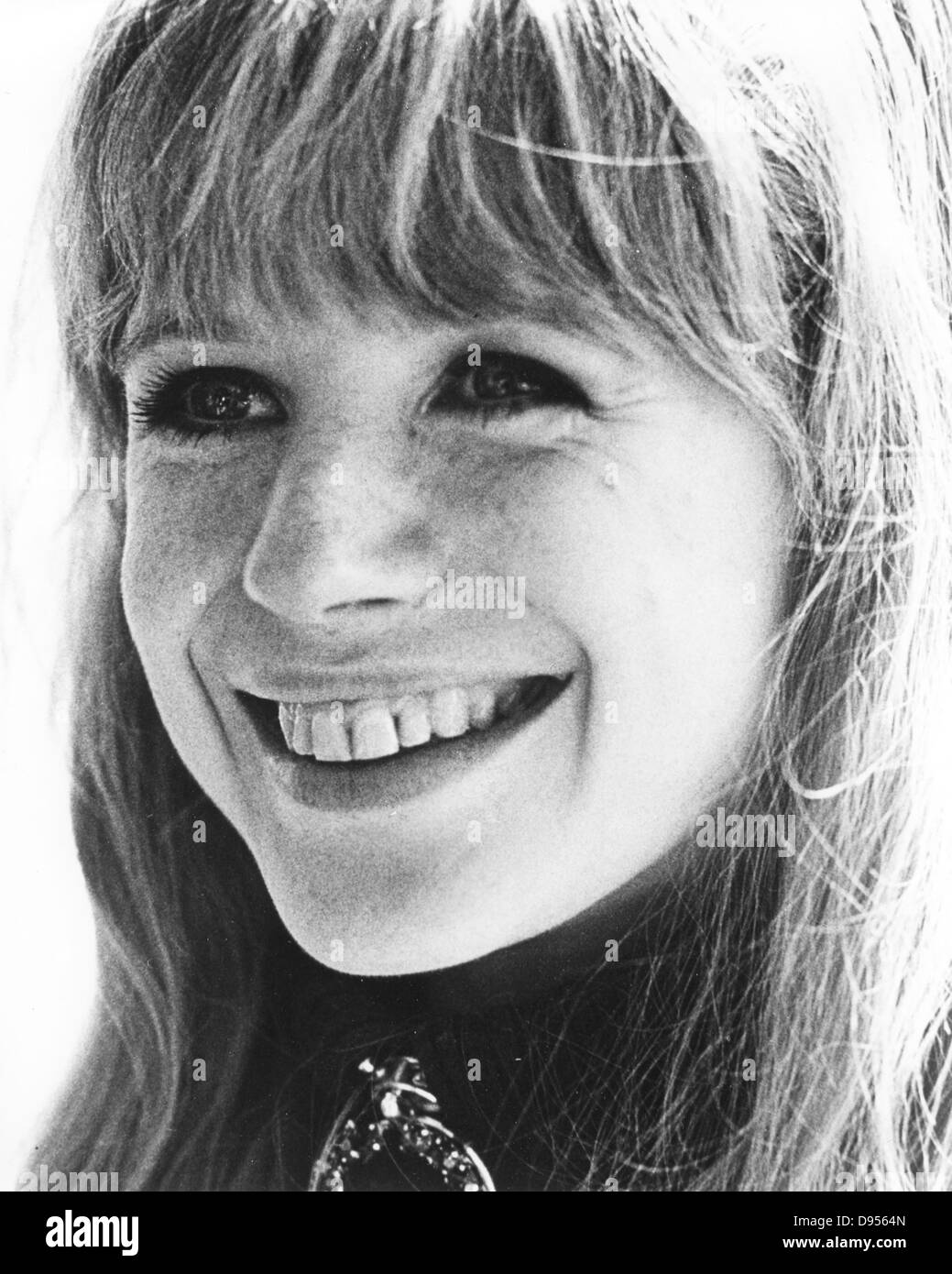Marianne faithfull pop singer actress Black and White Stock Photos ...