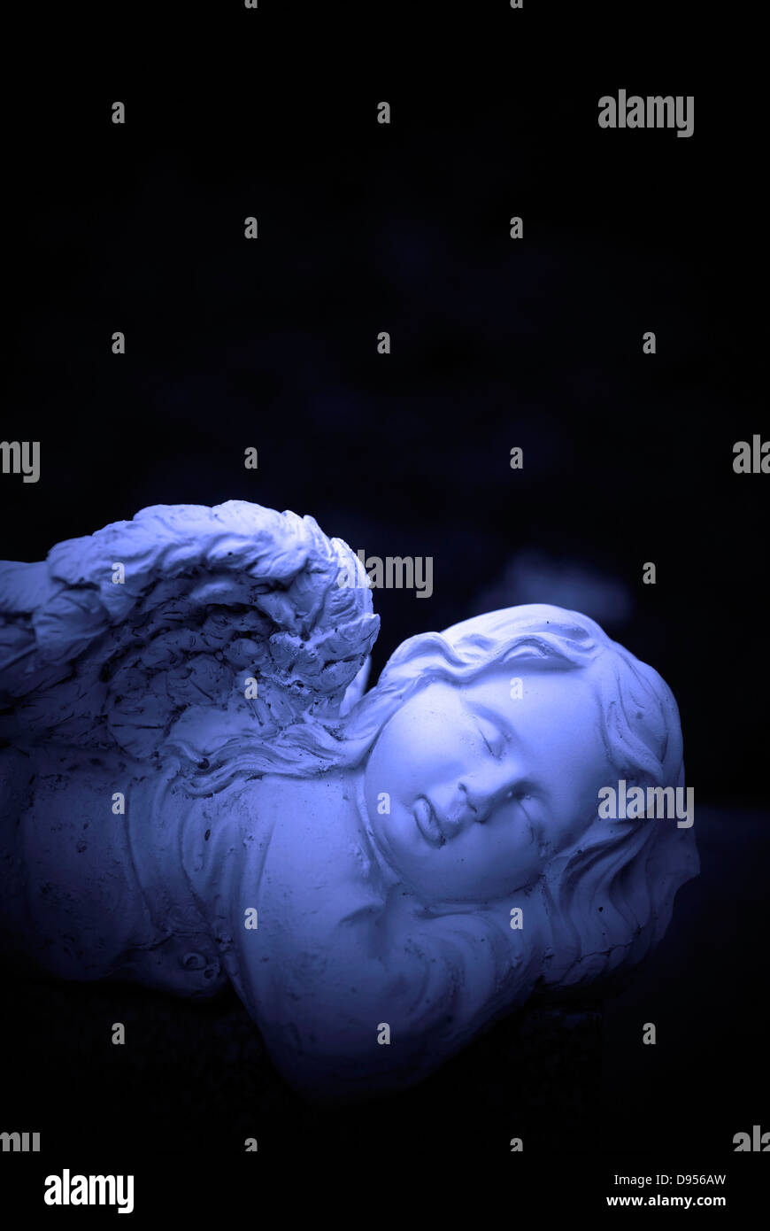 An angel is sleeping Stock Photo - Alamy