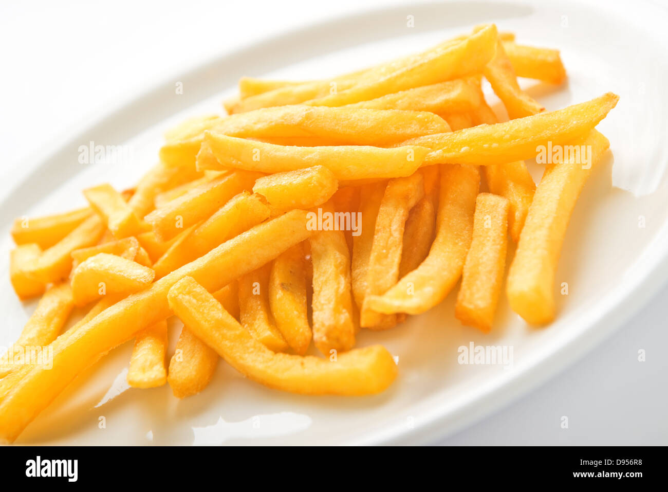 Chips food french fries of plate hi-res stock photography and images ...