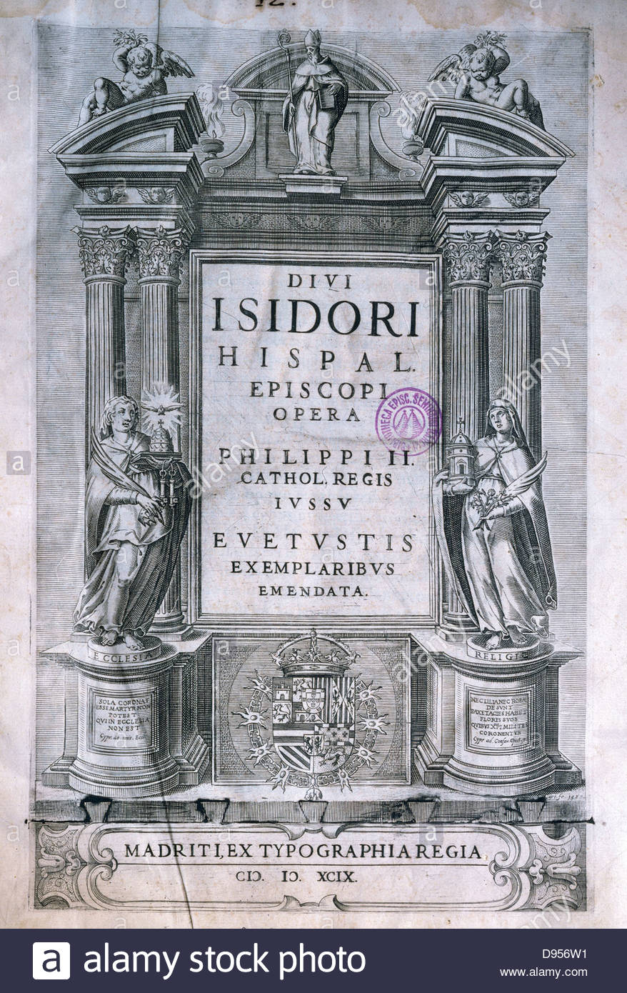 Isidore Of Seville Stock Photos & Isidore Of Seville Stock Images - Alamy