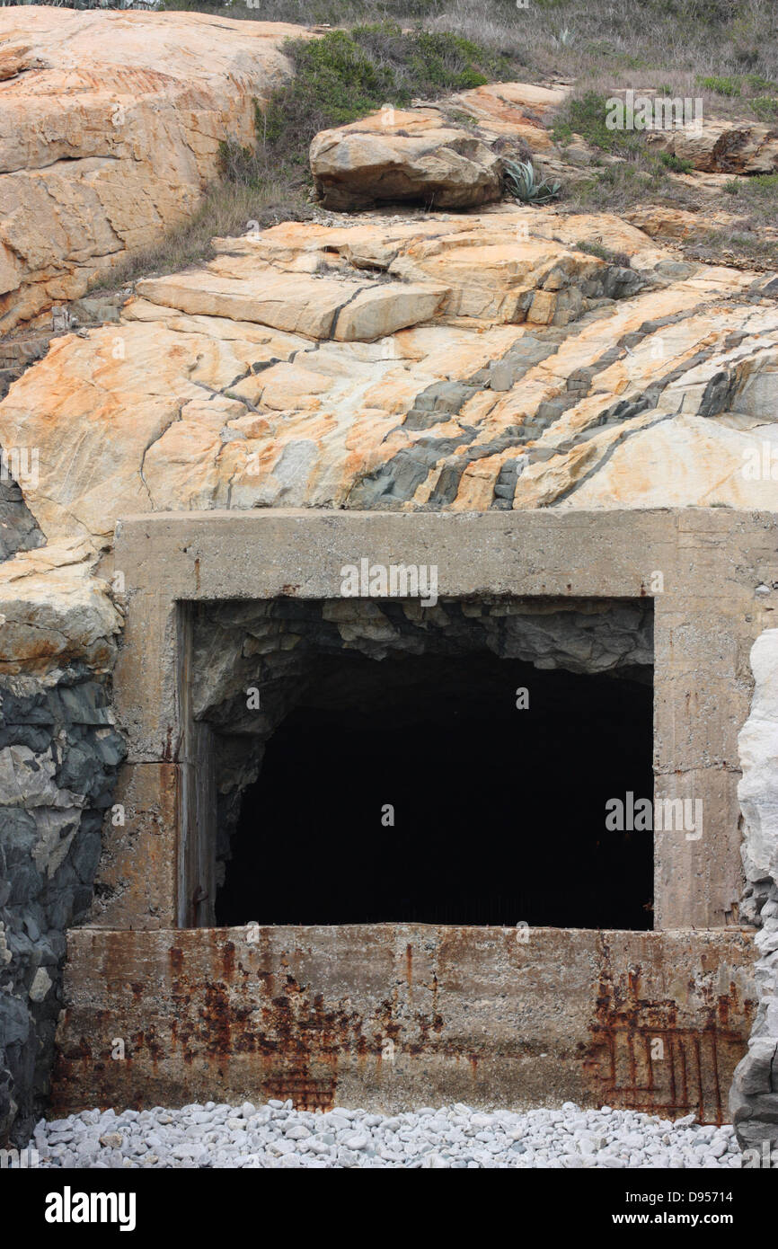 Jhaishan Tunnel, Kinmen National Park, Kinmen County Taiwan Stock Photo ...