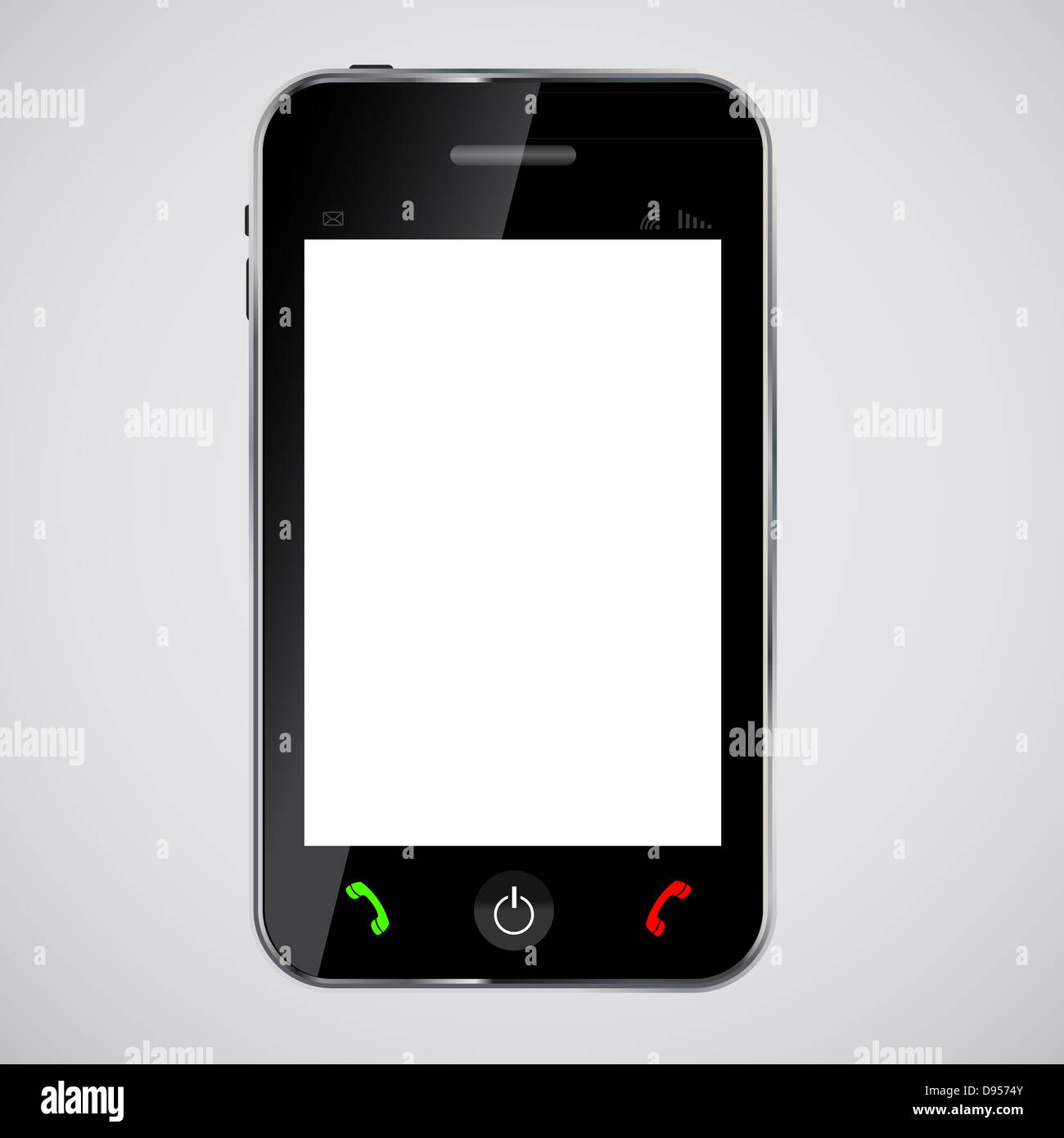 mobile phone vector illustration Stock Photo - Alamy