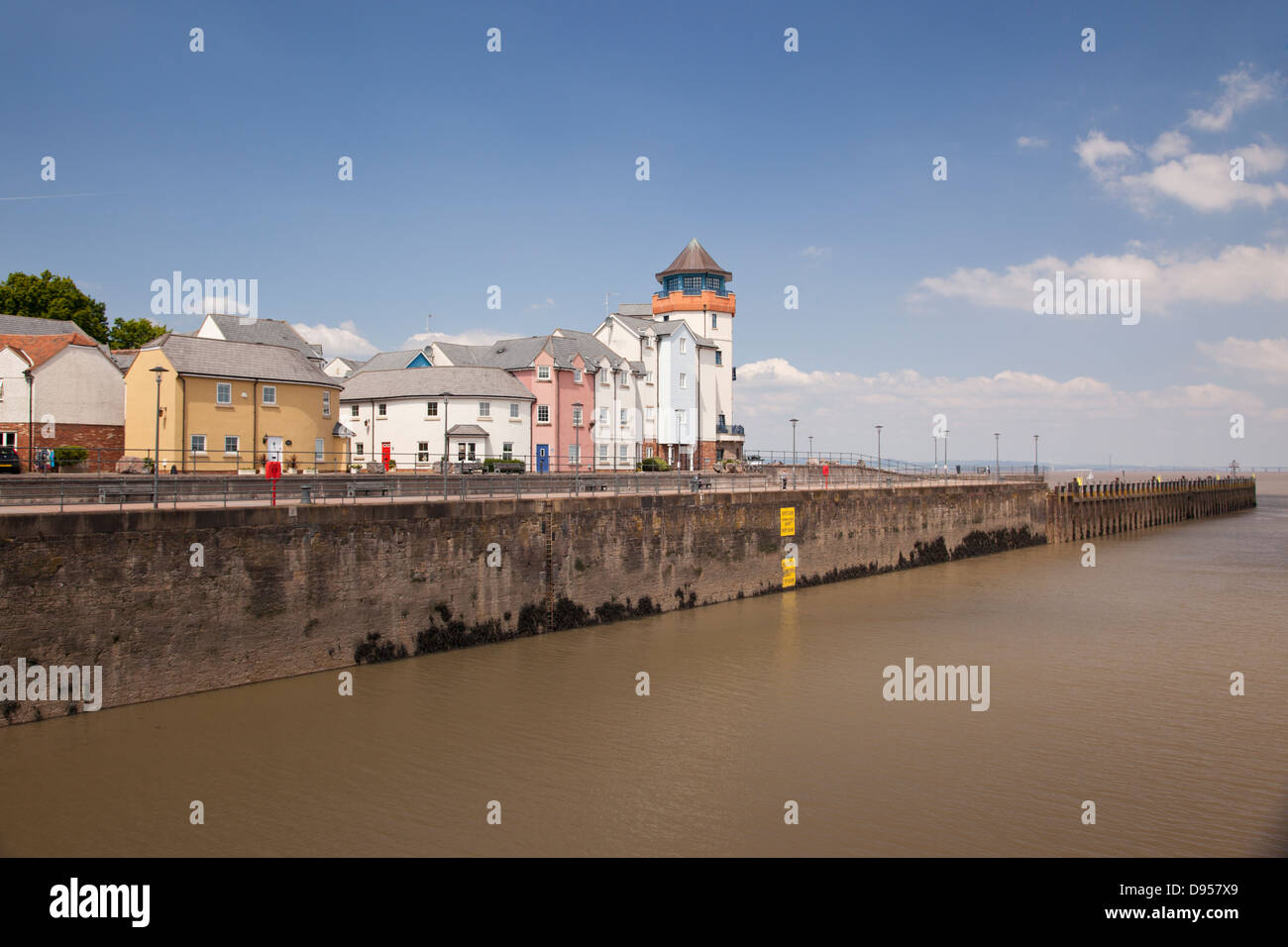 Portishead Quays Marina, Portishead, Somerset, England, UK Stock Photo ...