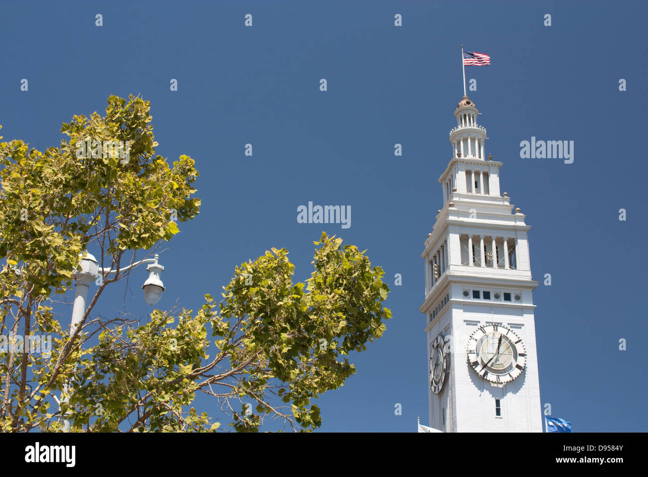 The Ferry Building Clock Tower, San Francisco Stock Photo - Alamy