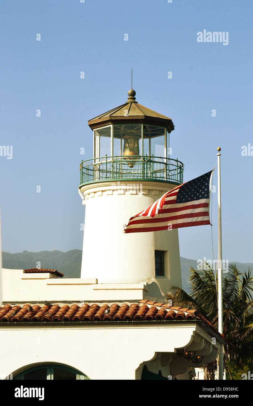 A Lighthouse on the coast Stock Photo - Alamy