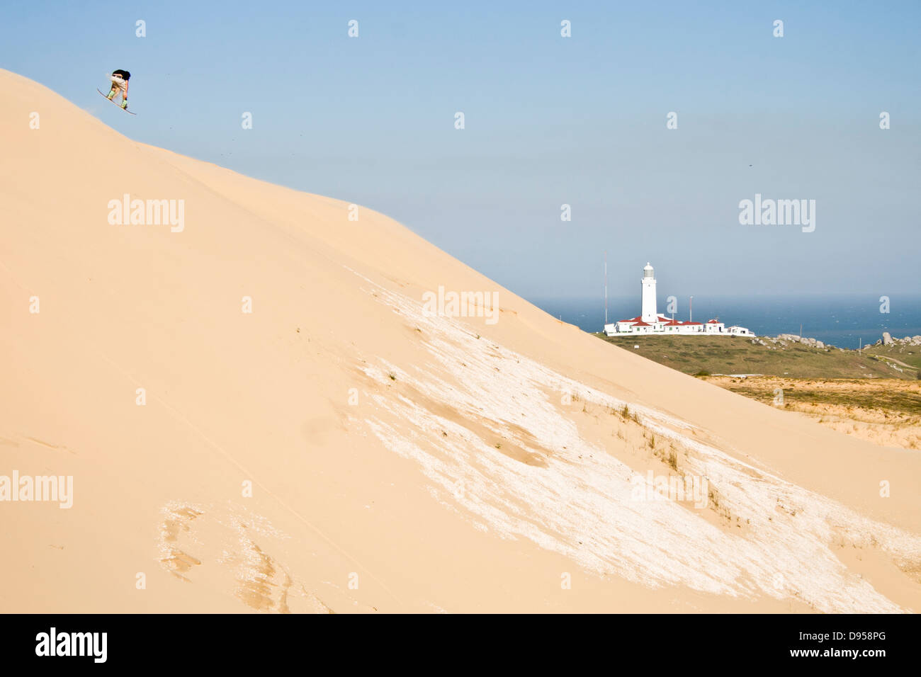 Sandboarding on the dunes of Cape of Santa Marta, and Santa Marta ...