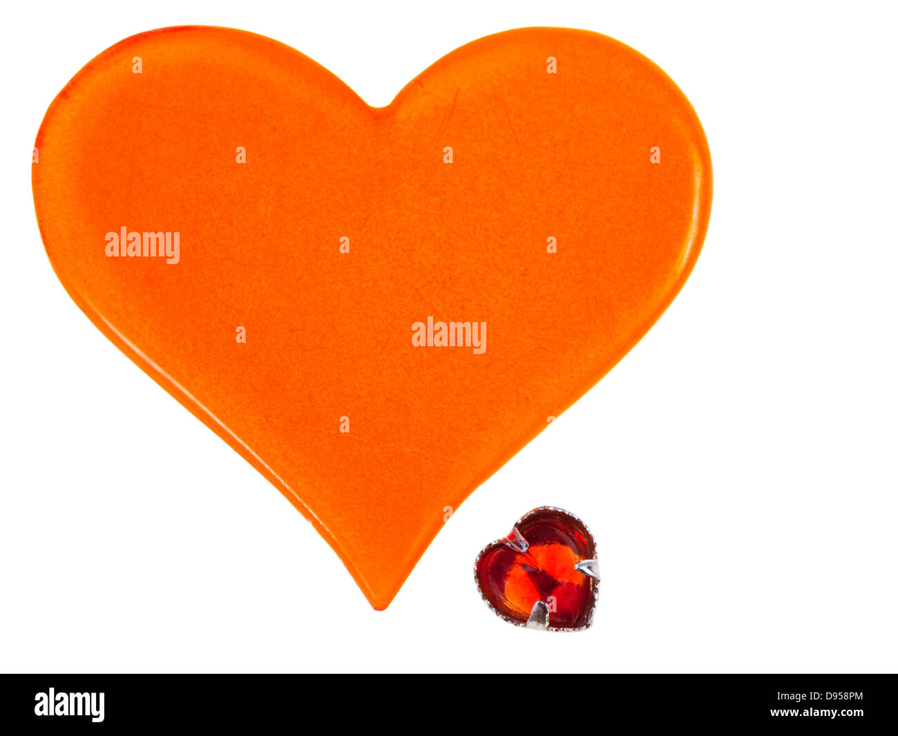 Big heart and small heart hi-res stock photography and images - Alamy