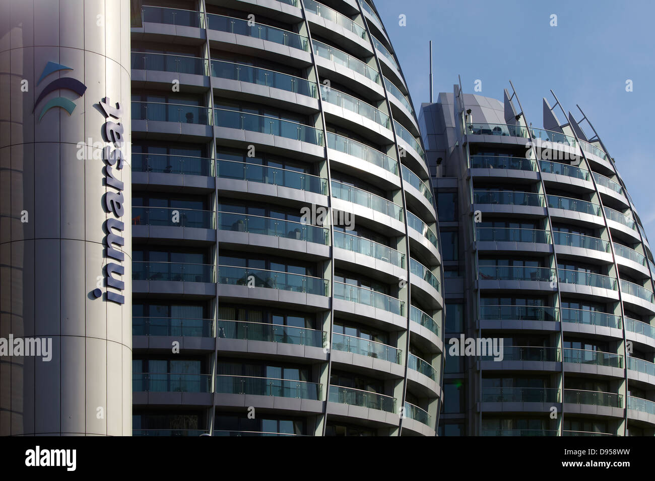 Inmarsat Headquarters near Old Street Roundabout, London Stock Photo ...