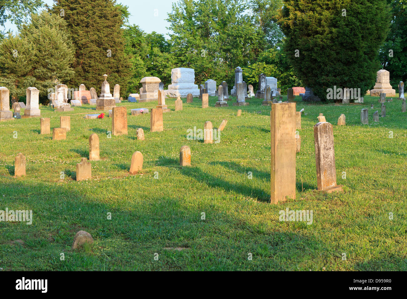 Hulitt Cemetery, Paint Creek State Park, Ohio Stock Photo - Alamy