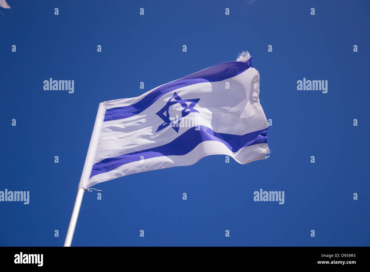 National flag of Israel Stock Photo - Alamy