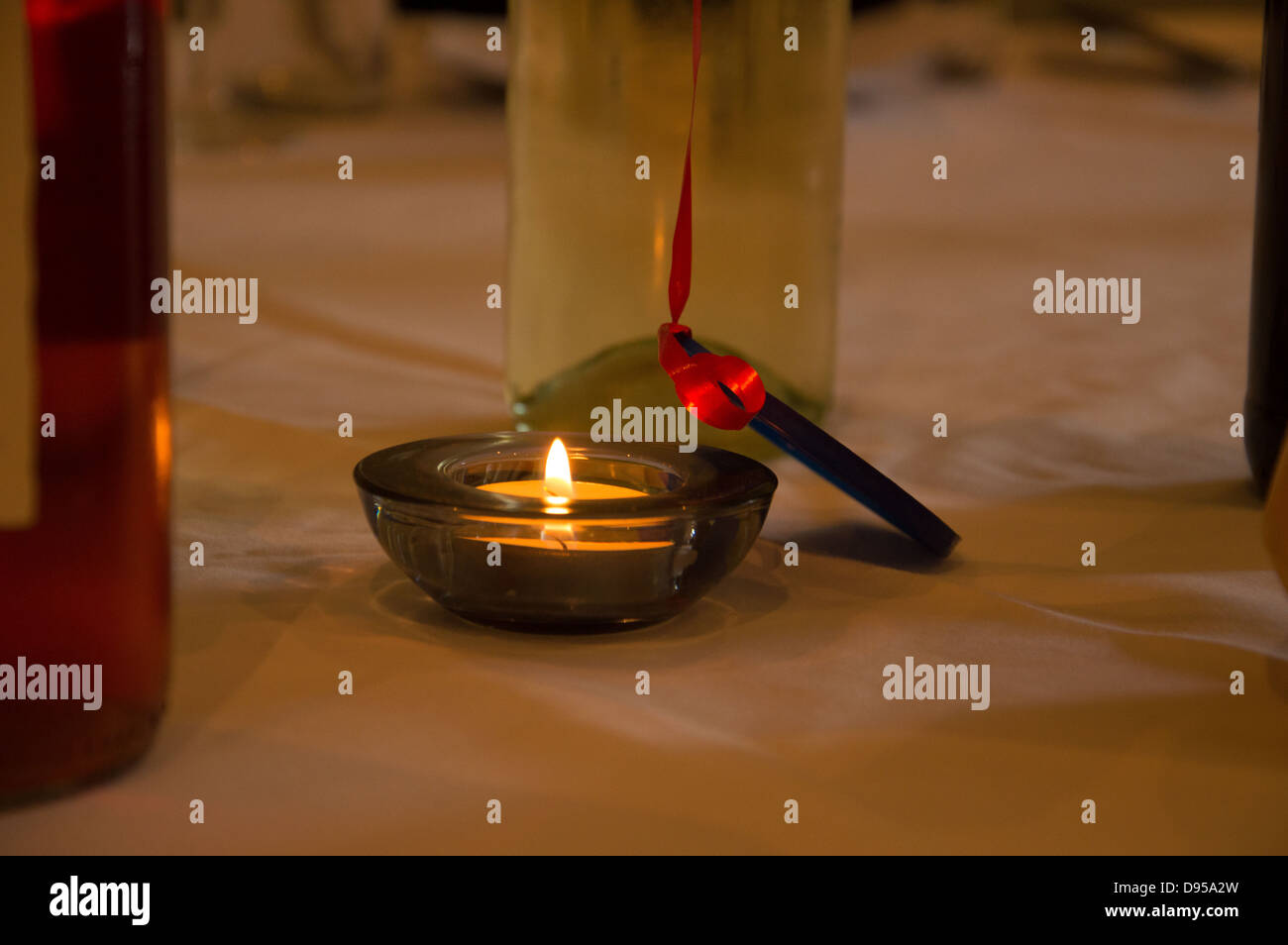 Ribbon candle hi-res stock photography and images - Alamy